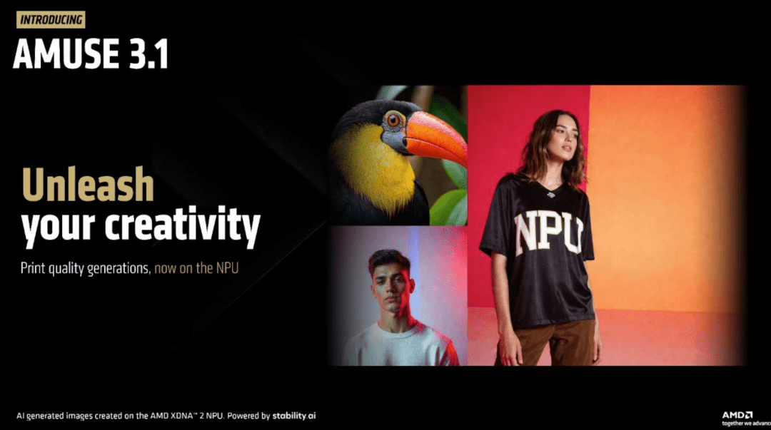 AMD、XDNA2 NPU向けに設計されたテキストから画像へのモデルを発表
