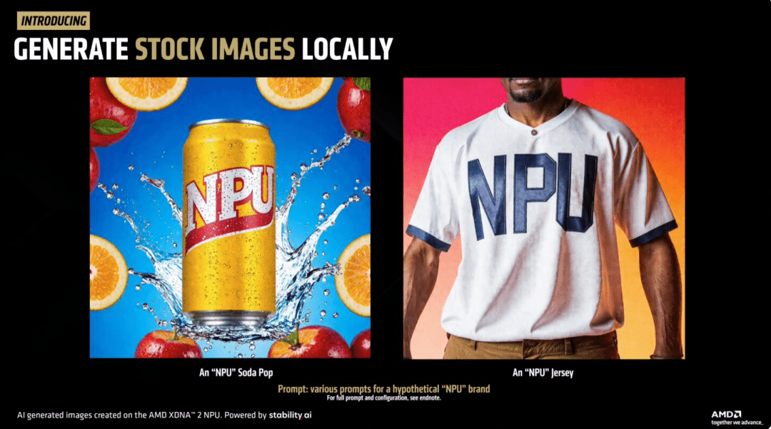 AMD、XDNA2 NPU向けに設計されたテキストから画像へのモデルを発表